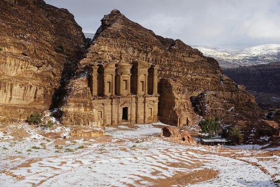 Winter in Jordan